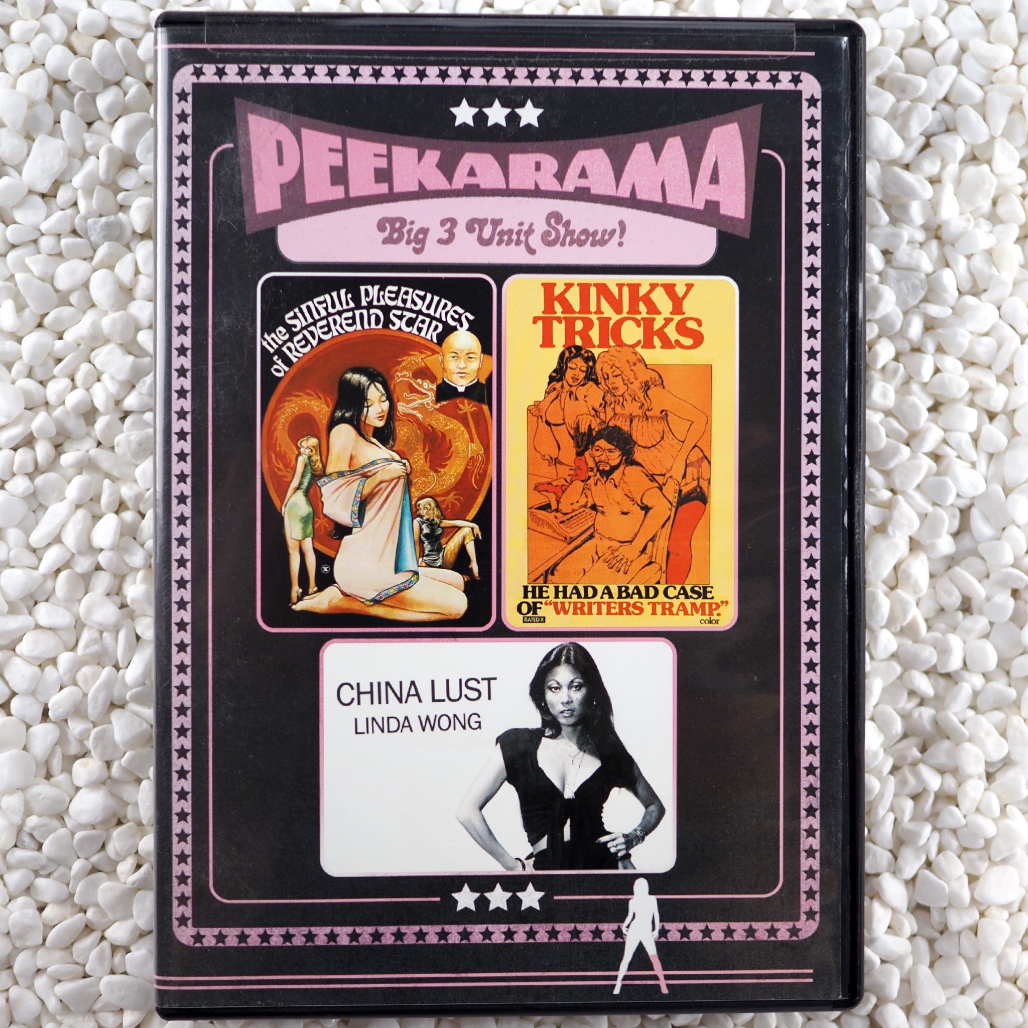 The Sinful Pleasures of Reverend Star / Kinky Tricks / China Lust – Mélusine